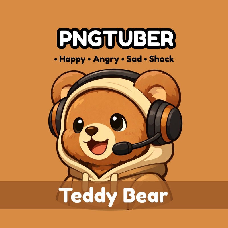 Png Tuber Bear - Etsy