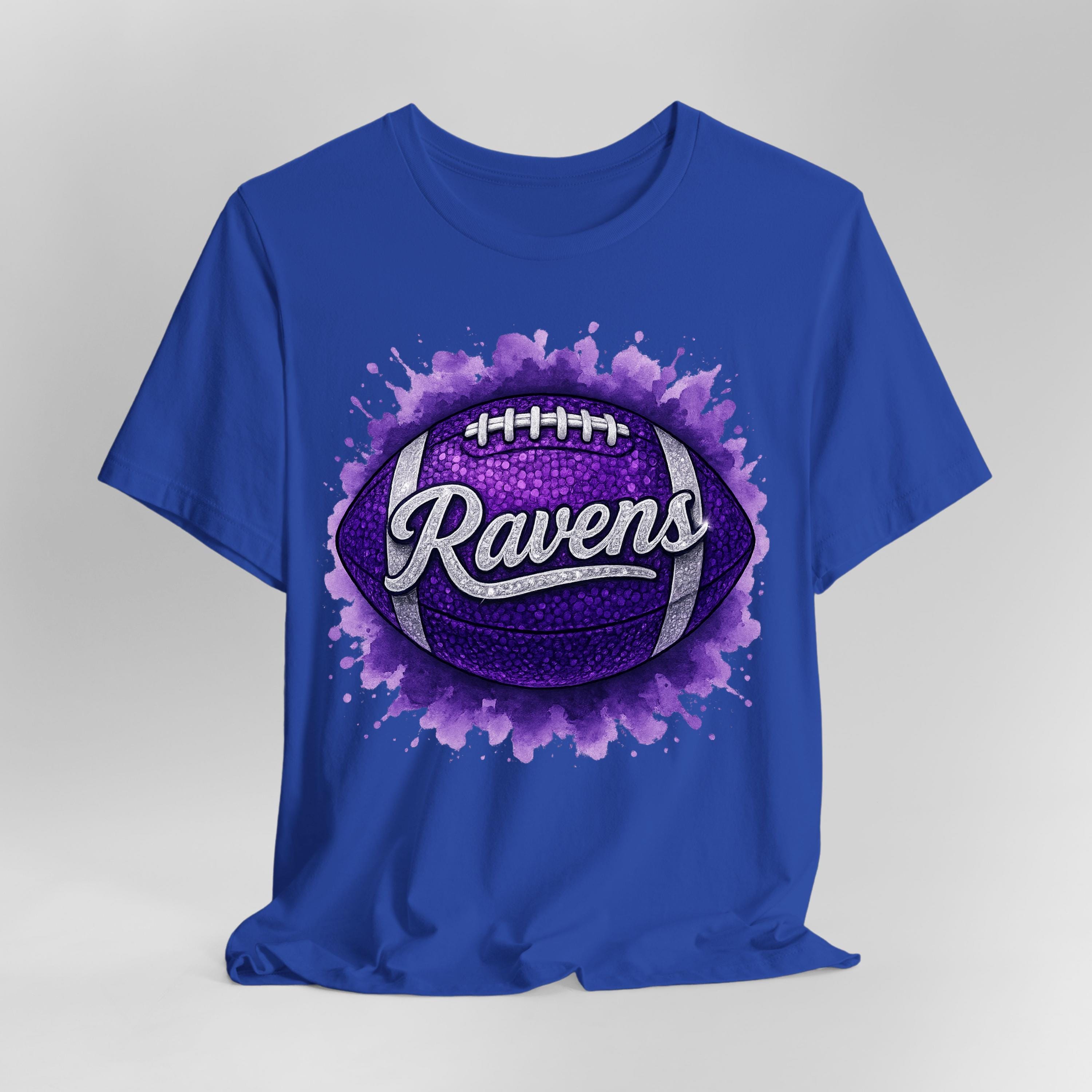 Purple Sequin Ravens Football PNG, Glitter Game Day Design - Etsy