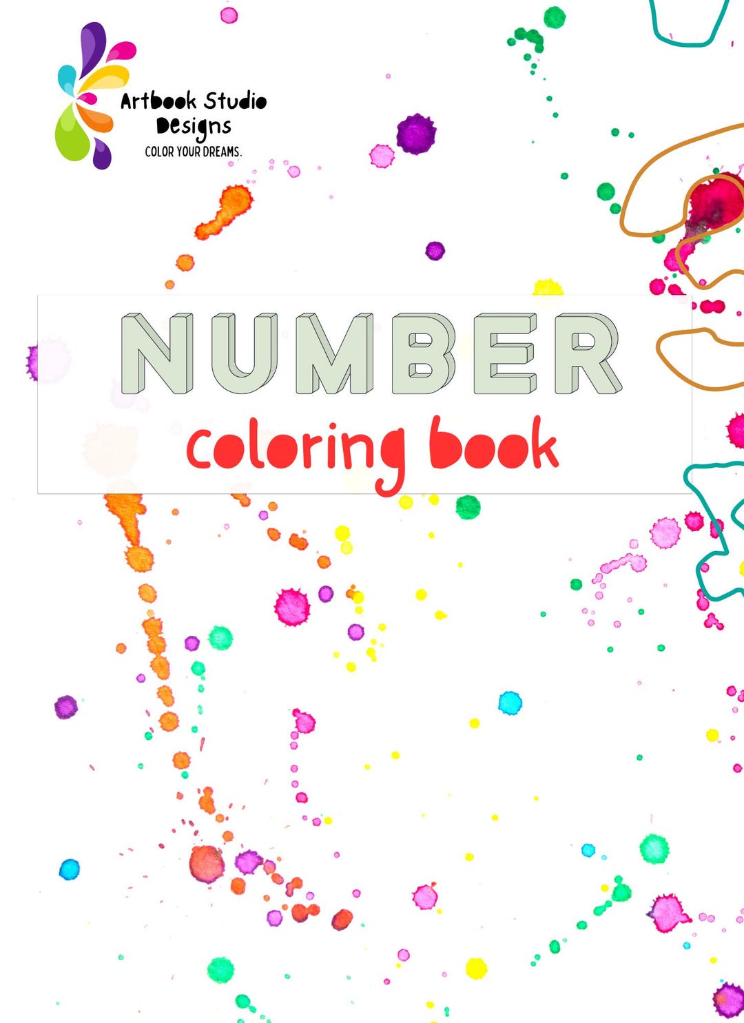 Number Mandala Coloring Book – Printable Mindful Coloring Pages for ...