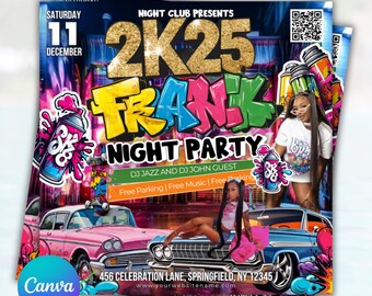 Freaknik Party Flyer, 90s Cookout Flyer, Nightclub Flyer, Pool Mansion ...