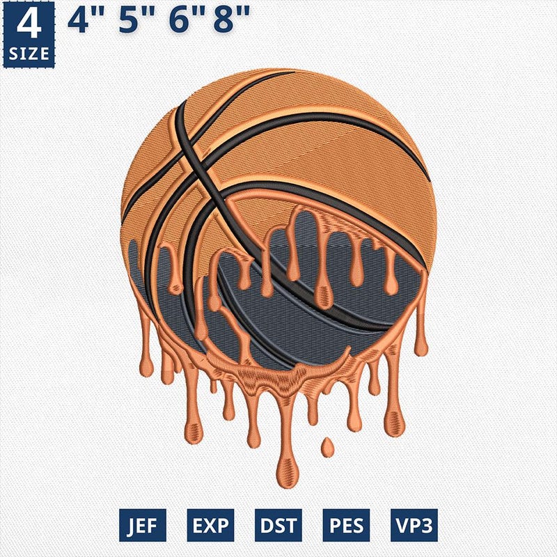 Embroidery Drip Design - Etsy