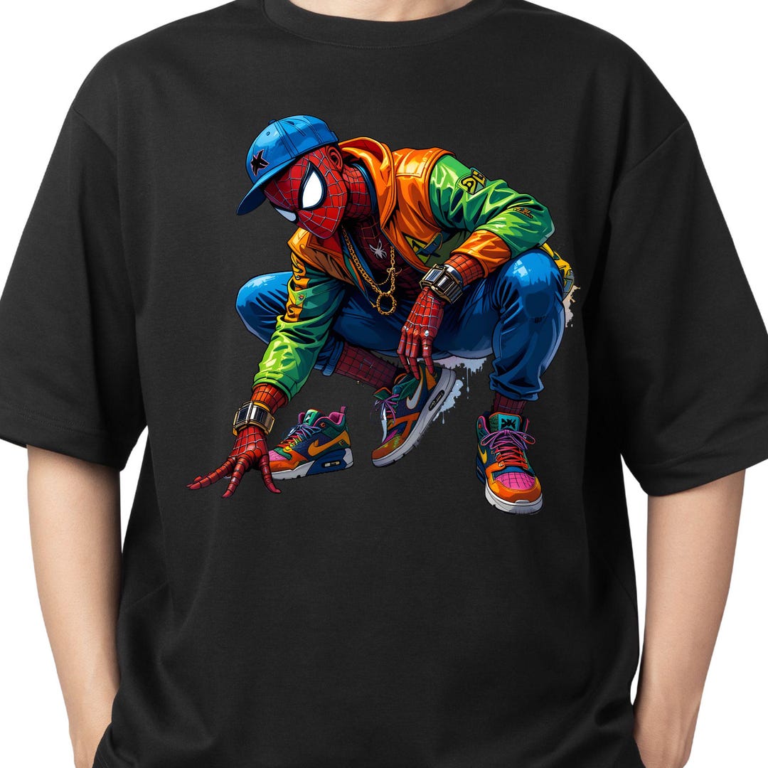 Gangster Spider-man PNG With Transparent Background, Urban Street Style ...