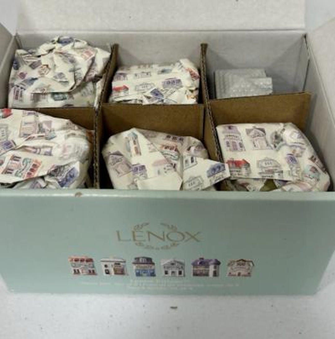 Brand New 2024 Lenox Spice Village – Set #1 – 6 Spice Jar Collection ...