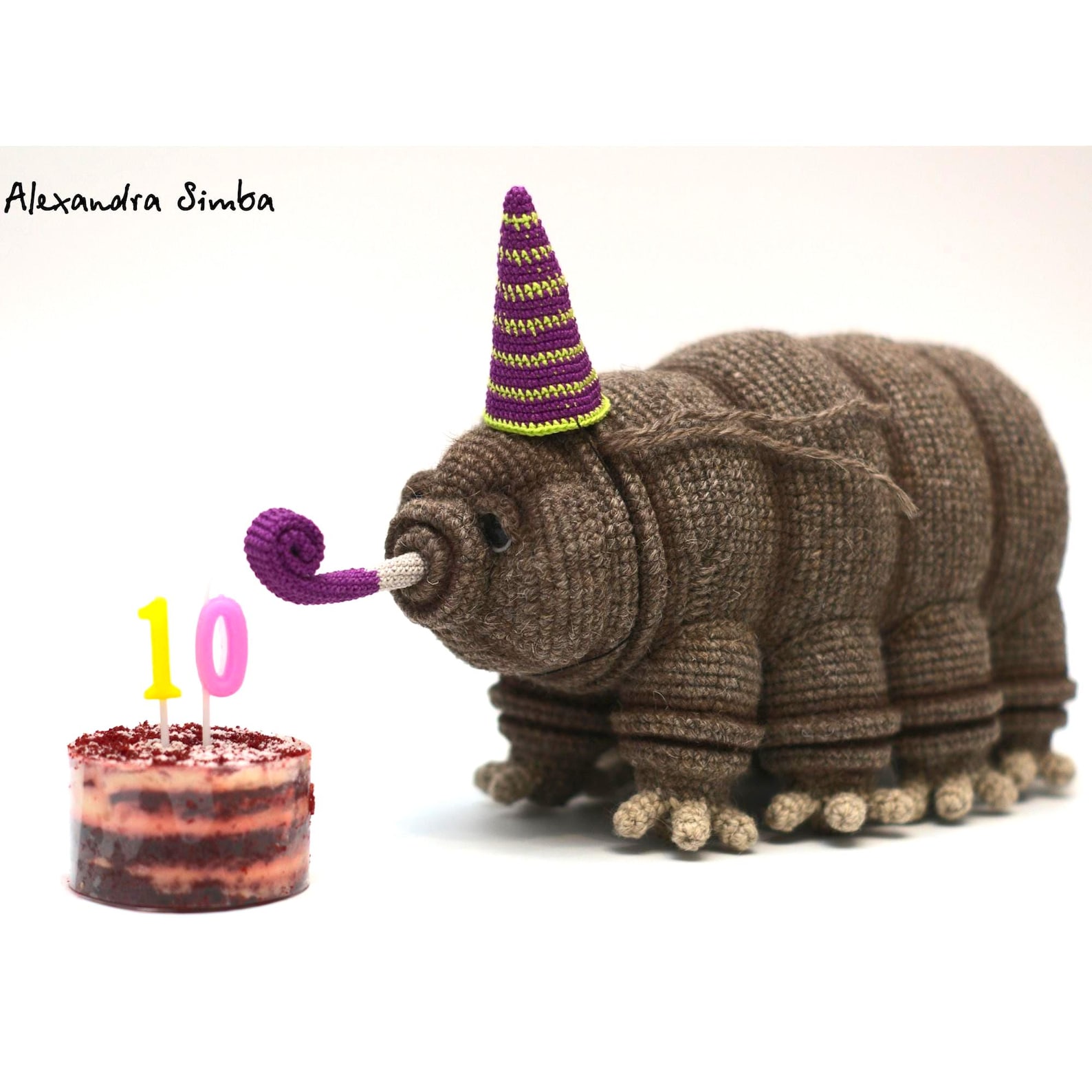 Tardigrade Crochet Pattern PDF: Water Bear Amigurumi Tutorial - Etsy