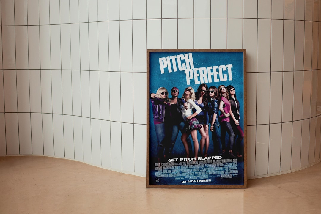 Pitch Perfect Movie Poster, Musical Comedy Film Print, Anna Kendrick ...