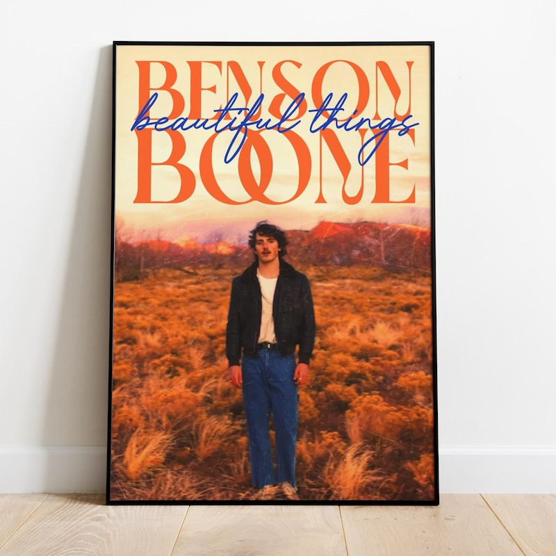 Benson Boone Poster - Etsy