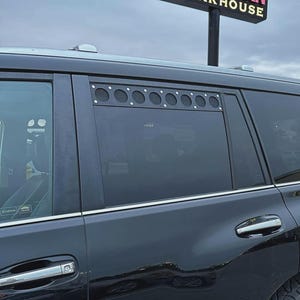 Lexus GX460 Rear Door Window Vents Camping Sleeping Overlanding ...