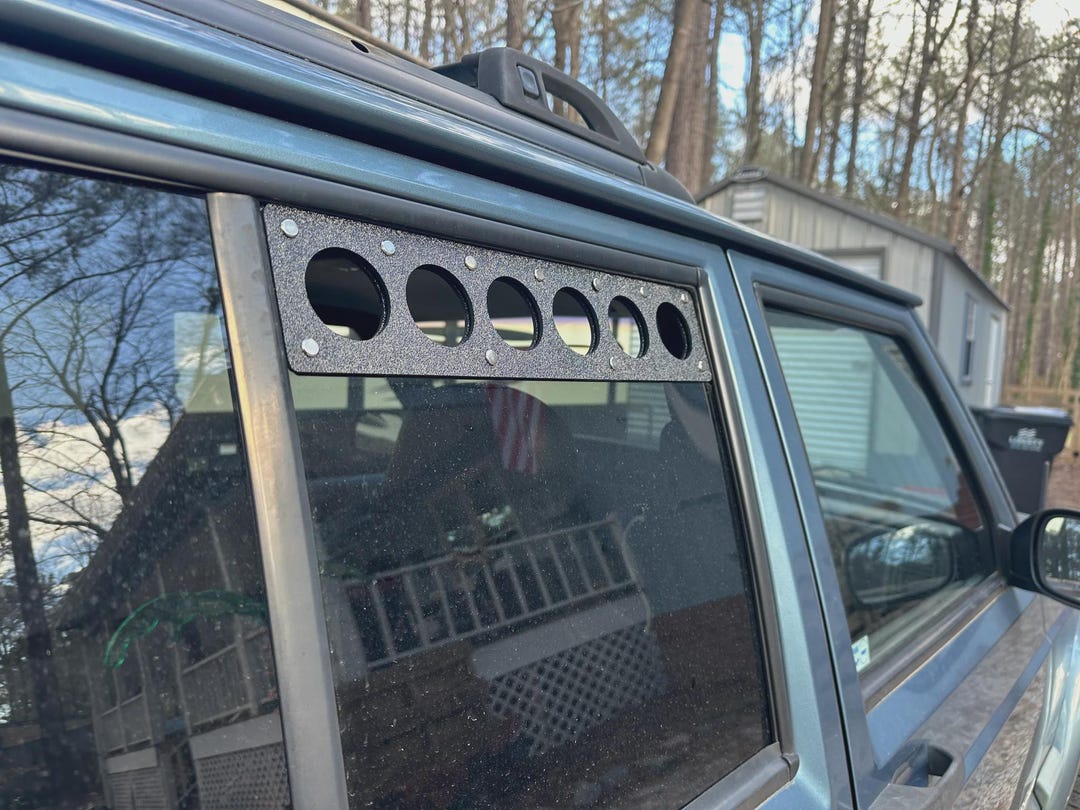 Jeep Cherokee XJ Rear Door Window Vents Camping Sleeping Overlanding ...