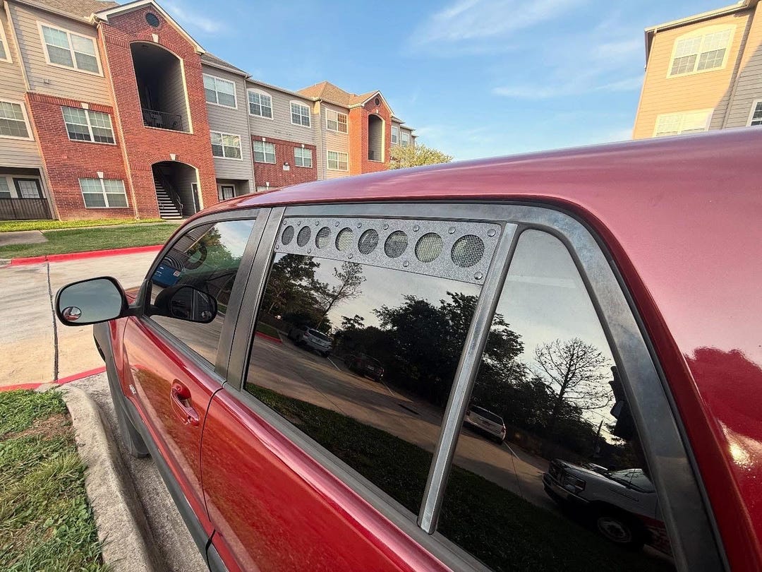 Toyota 4runner 4th Gen Rear Door Window Vents Camping Sleeping ...