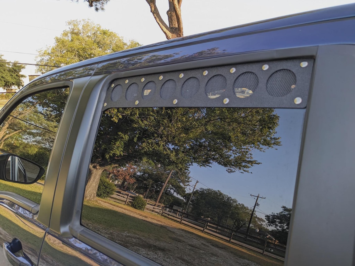 Chevy Colorado/gmc Canyon 2nd Gen Rear Window Vents: Camping ...