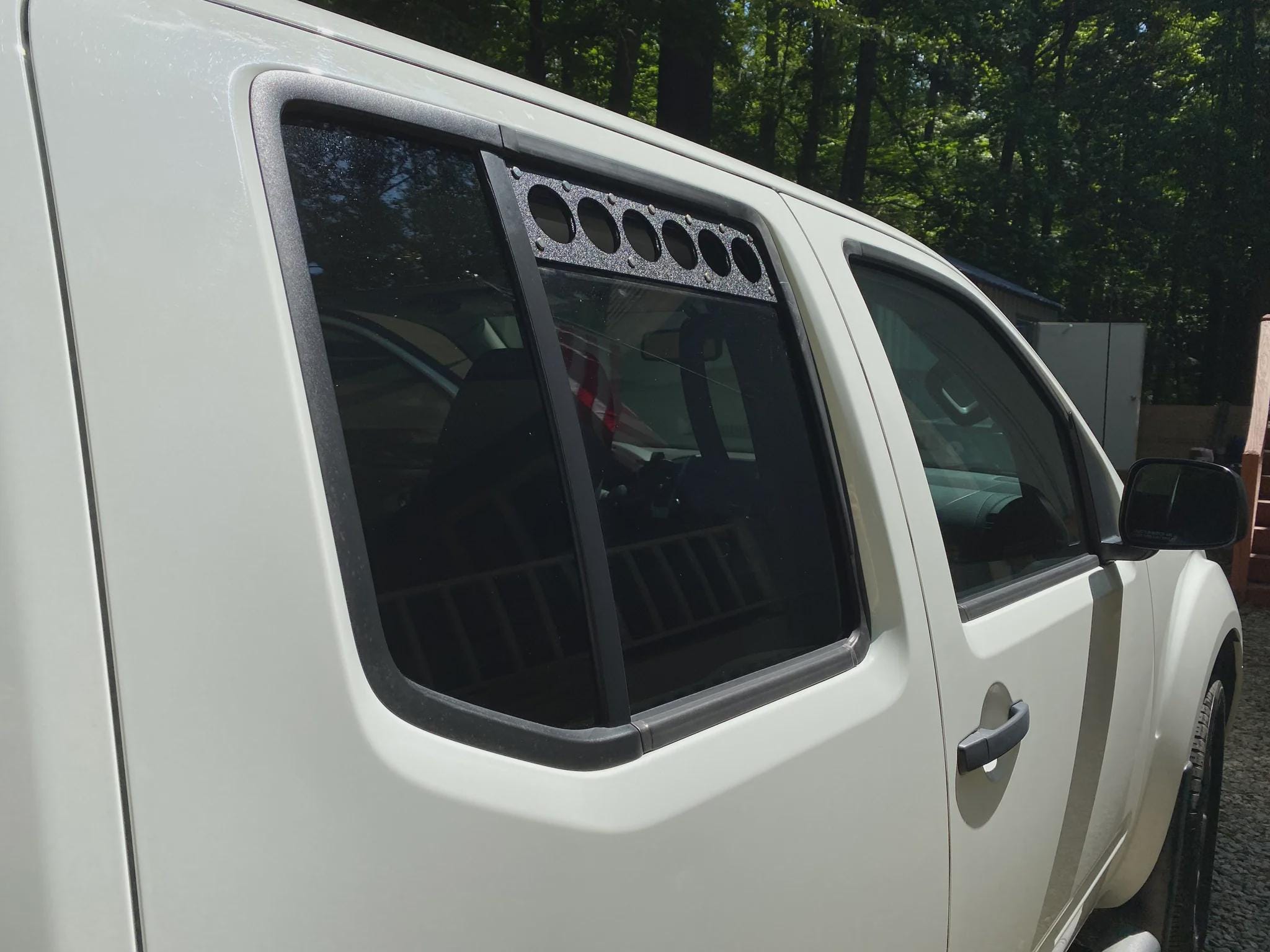 Nissan Frontier D40 Rear Window Vents: Camping Screen Inserts (pair) - Etsy