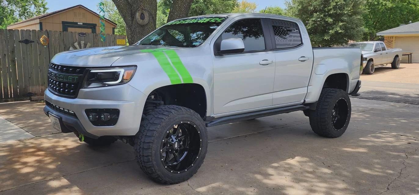 Chevy Colorado/gmc Canyon 2nd Gen Rear Window Vents: Camping ...