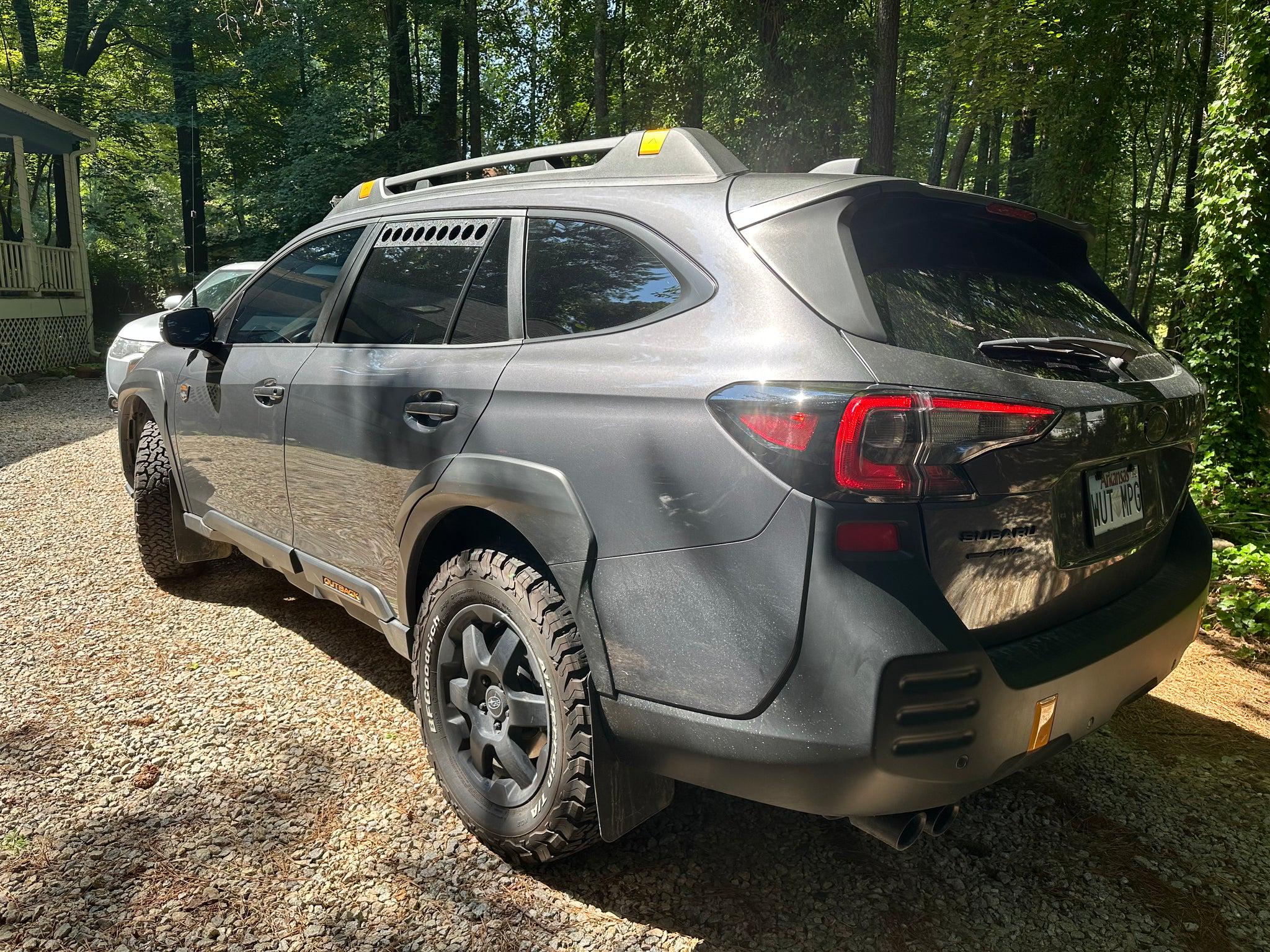 Subaru Legacy Outback Rear Door Window Vents Camping Sleeping ...