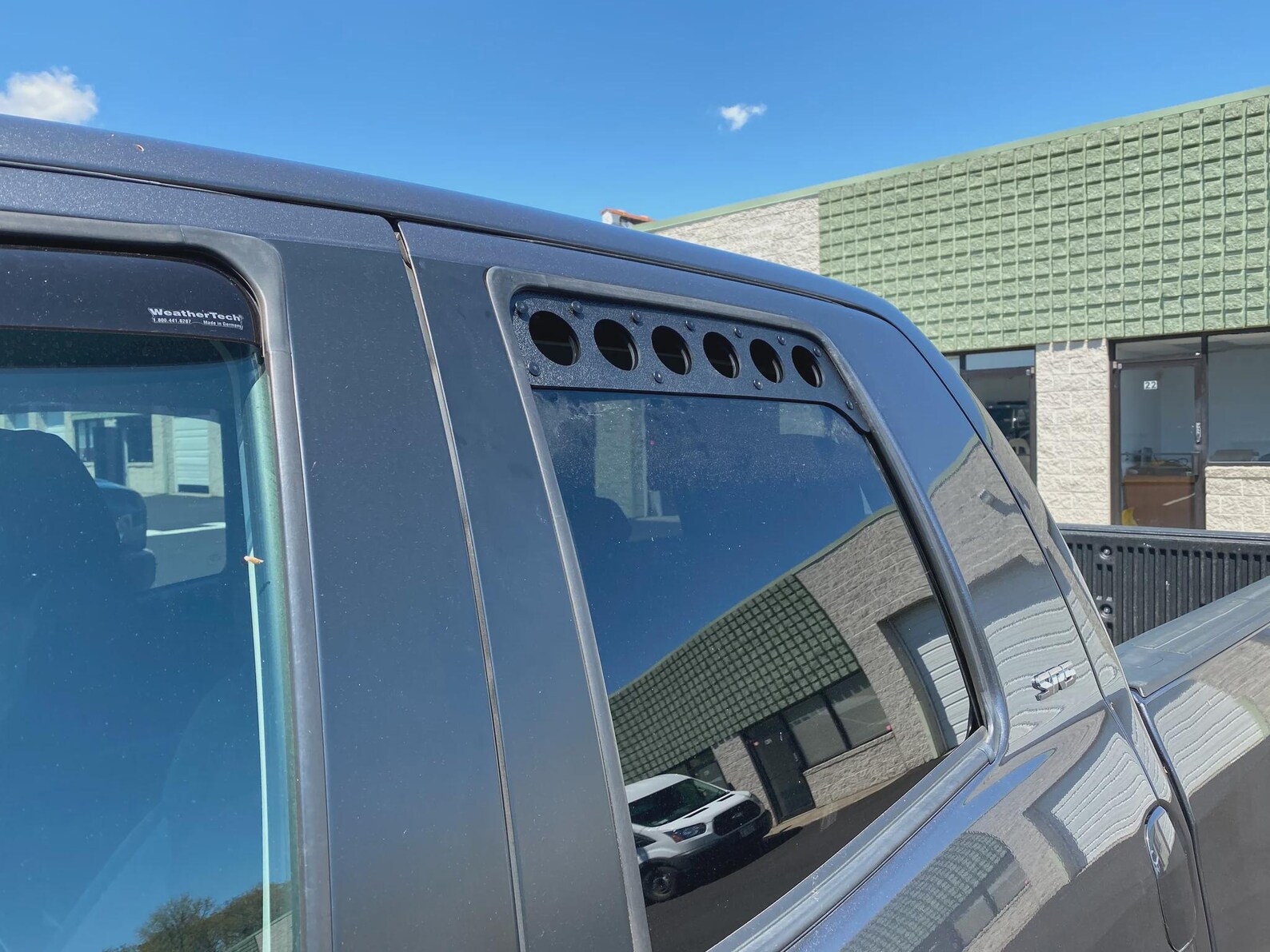 Toyota Tundra Double Cab 2nd Gen Rear Window Vents: Camping Screen ...