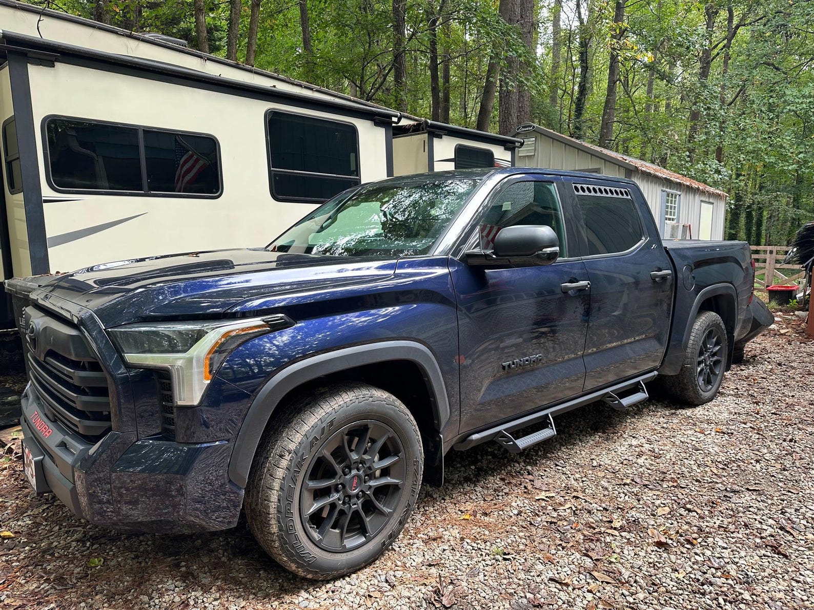 Toyota Tundra Crew Max 3rd Gen Rear Window Vents: Camping Screen Insert ...