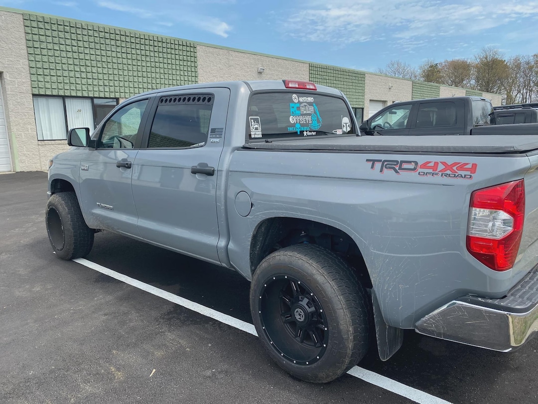 Toyota Tundra Crew Max 2nd Gen Rear Window Vents: Camping Screen Insert ...
