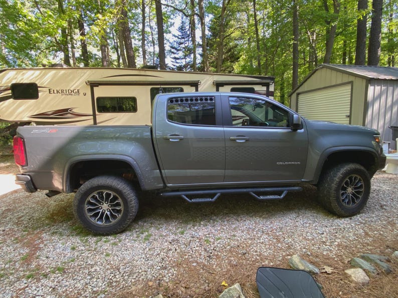 Chevy Colorado/gmc Canyon 2nd Gen Rear Window Vents: Camping ...