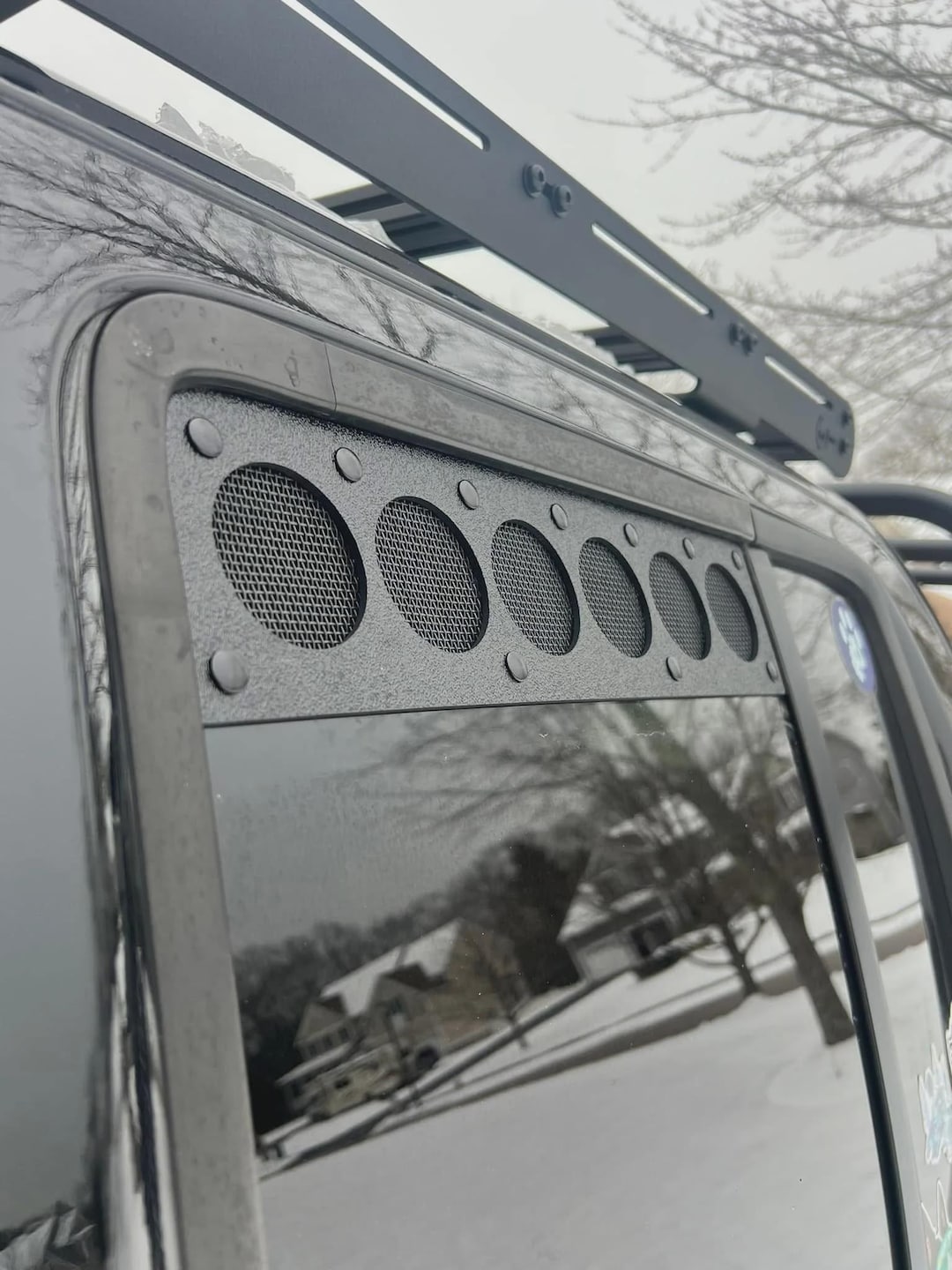 Nissan Frontier D40 Rear Window Vents: Camping Screen Inserts (pair) - Etsy