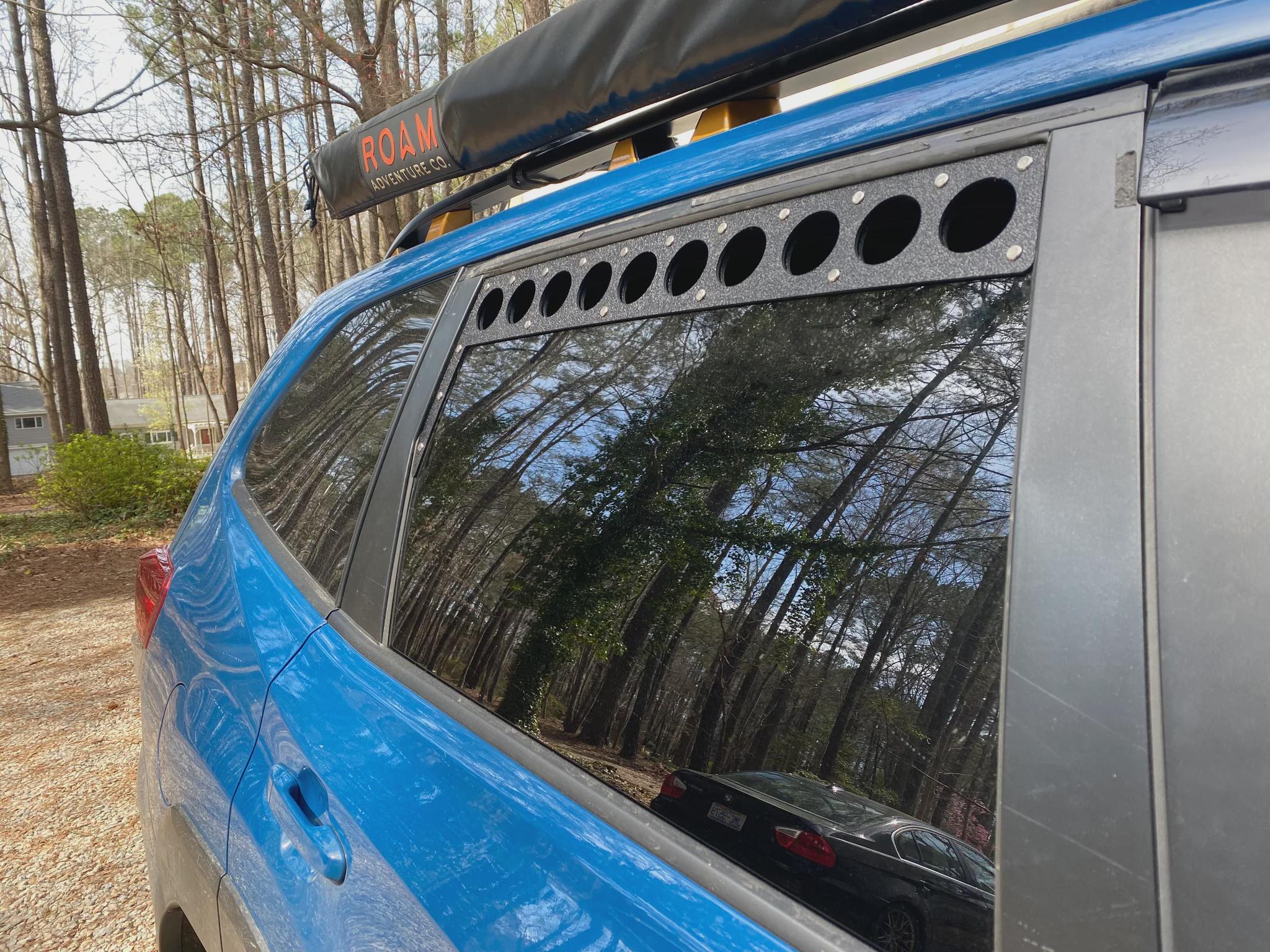 Subaru Forester SK Rear Door Window Vents Camping Sleeping Overlanding ...