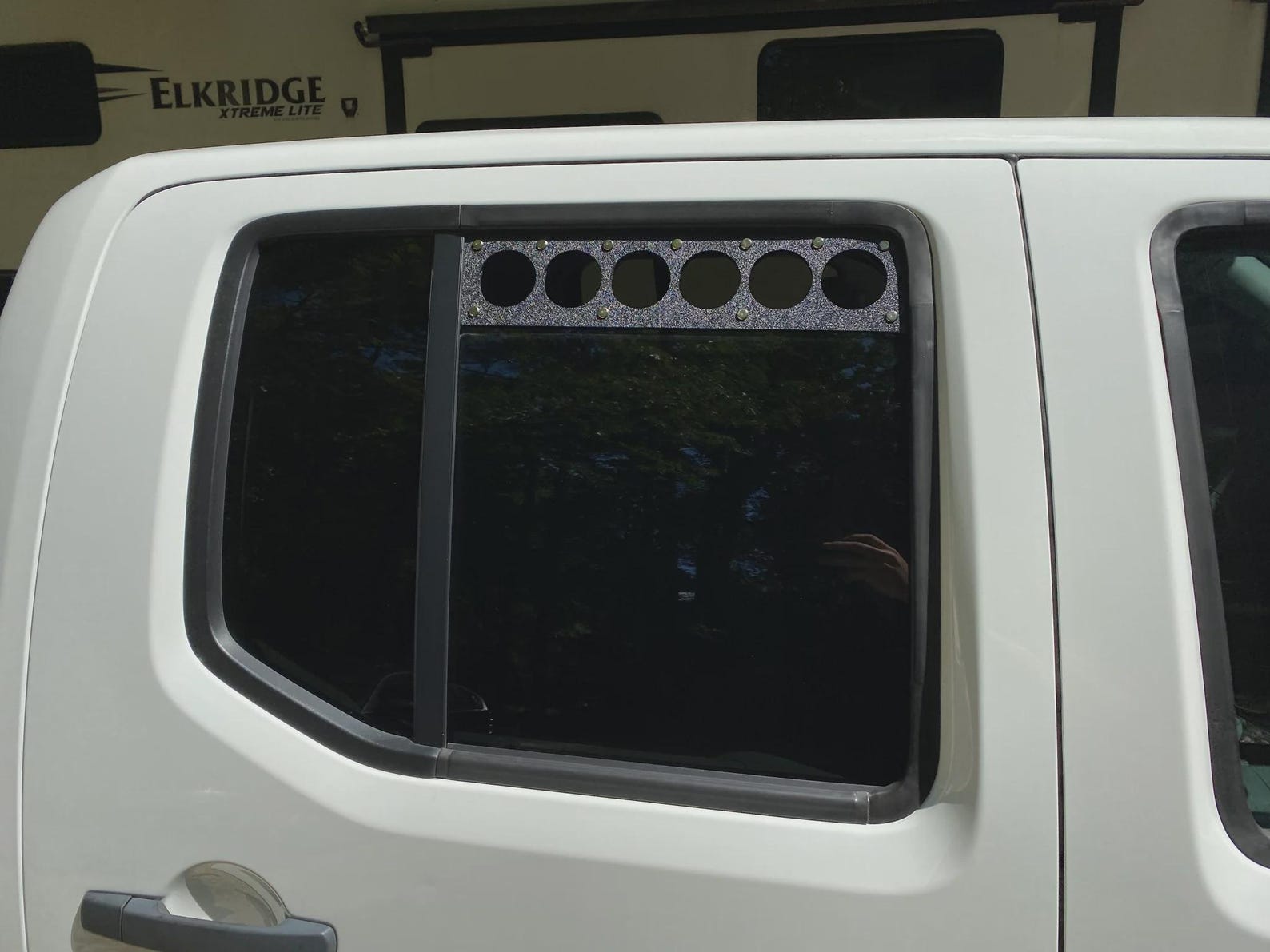 Nissan Frontier D40 Rear Window Vents: Camping Screen Inserts (pair) - Etsy