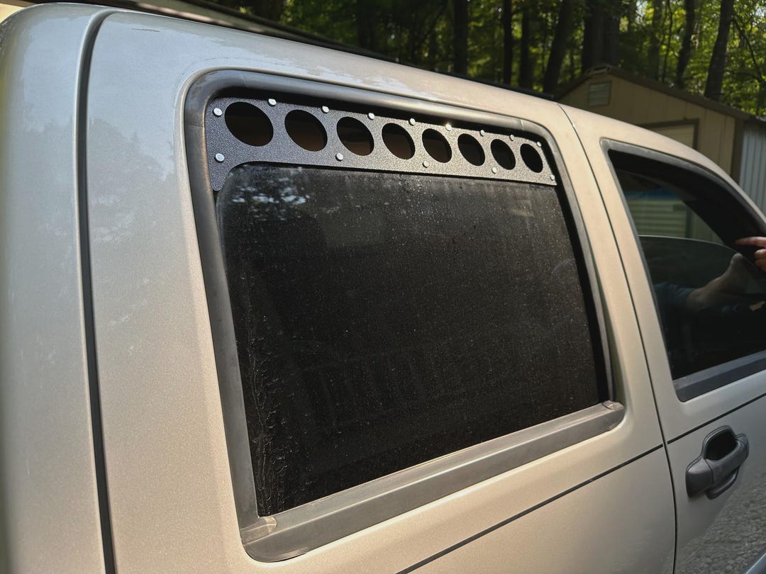 Chevy Colorado/gmc Canyon 1st Gen Rear Window Vents: Camping ...