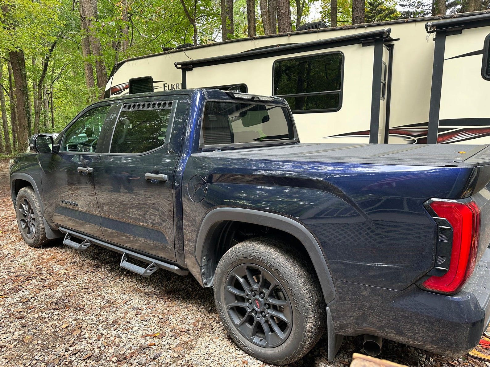 Toyota Tundra Crew Max 3rd Gen Rear Window Vents: Camping Screen Insert ...