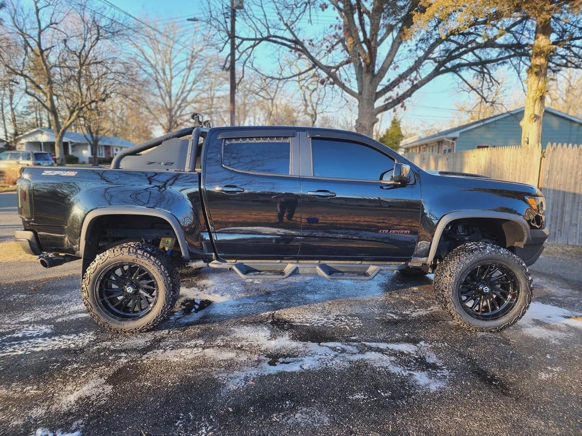 Chevy Colorado/gmc Canyon 2nd Gen Rear Window Vents: Camping ...