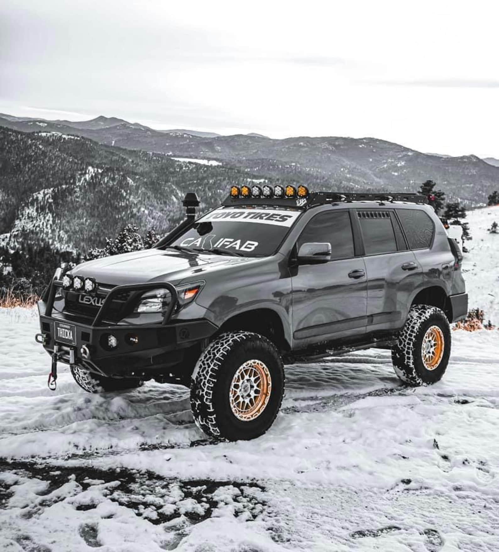 Lexus GX460 Rear Door Window Vents Camping Sleeping Overlanding ...