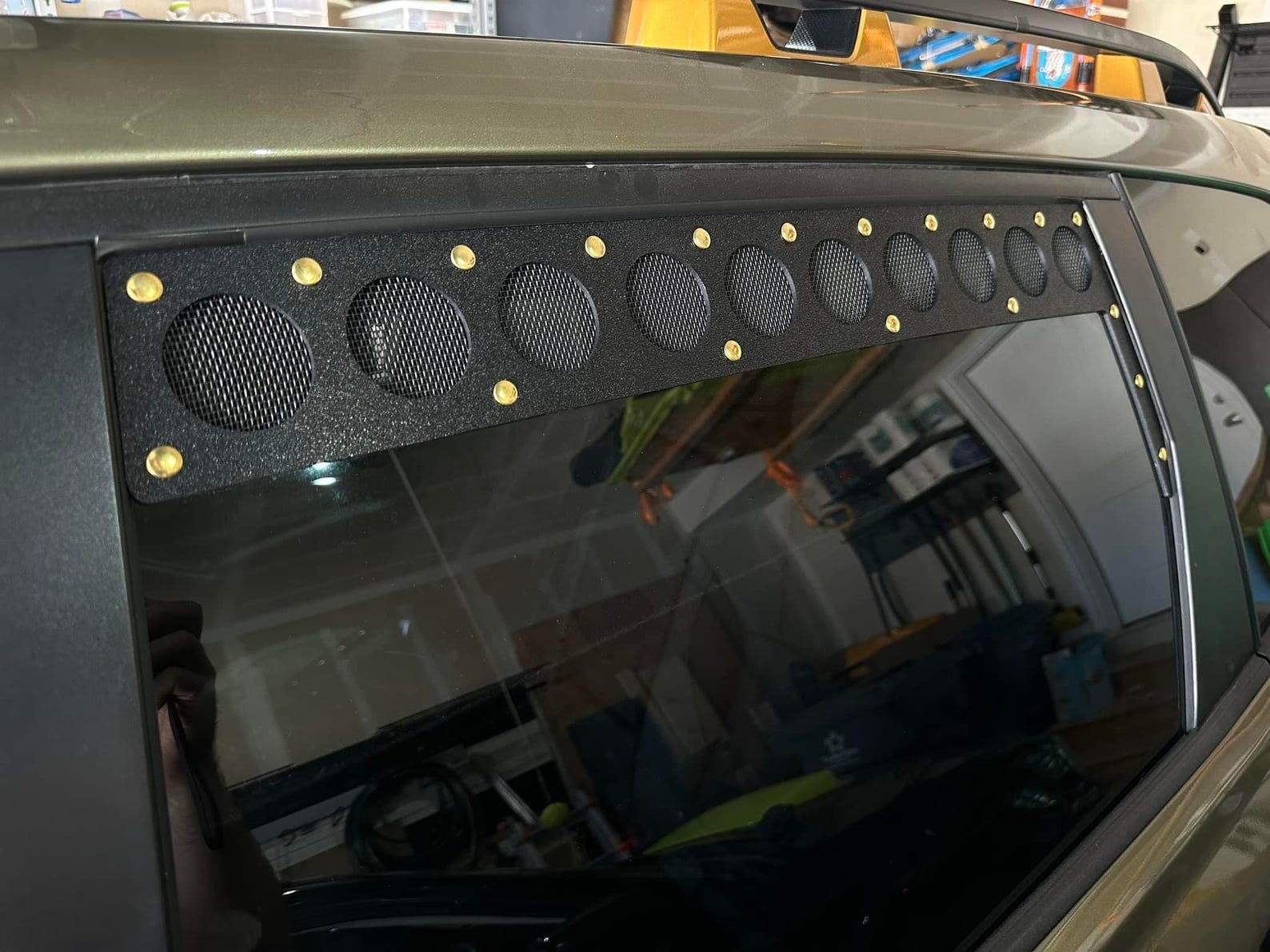 Subaru Forester SK Rear Door Window Vents Camping Sleeping Overlanding ...