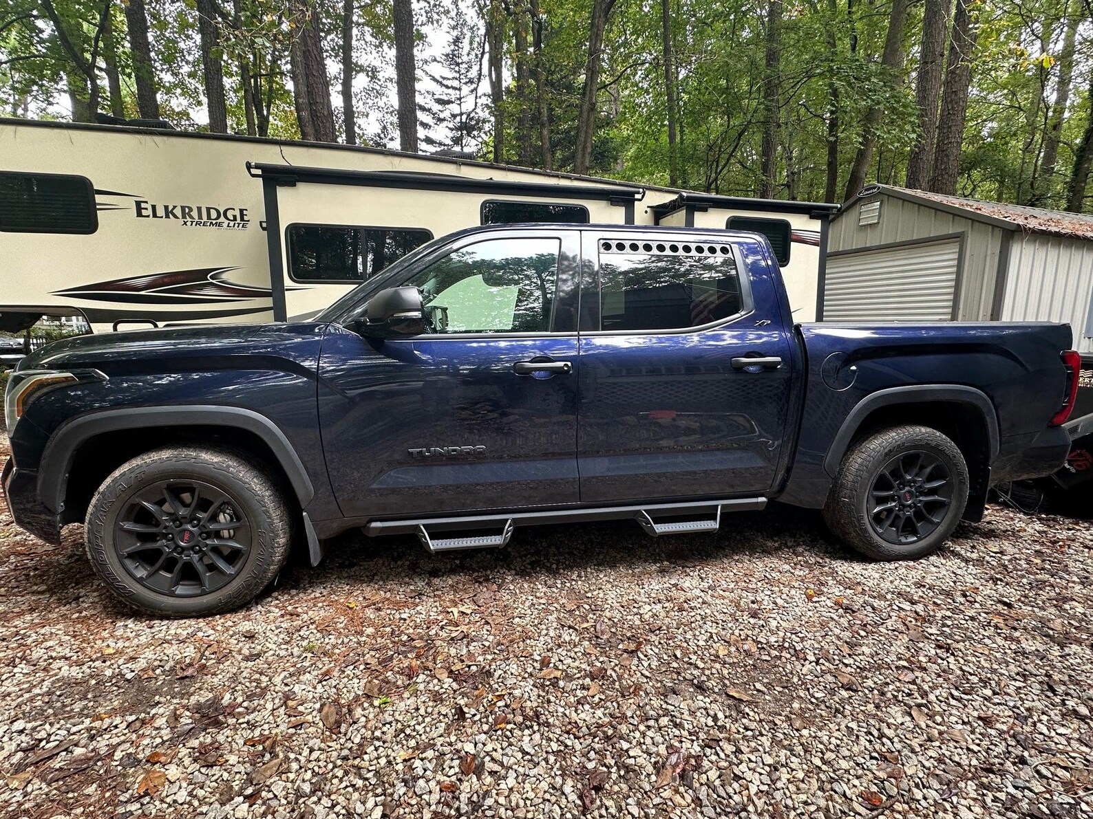 Toyota Tundra Crew Max 3rd Gen Rear Window Vents: Camping Screen Insert ...