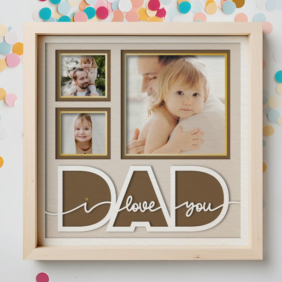 Love You Dad - Best Dad - Picture Frames - Etsy
