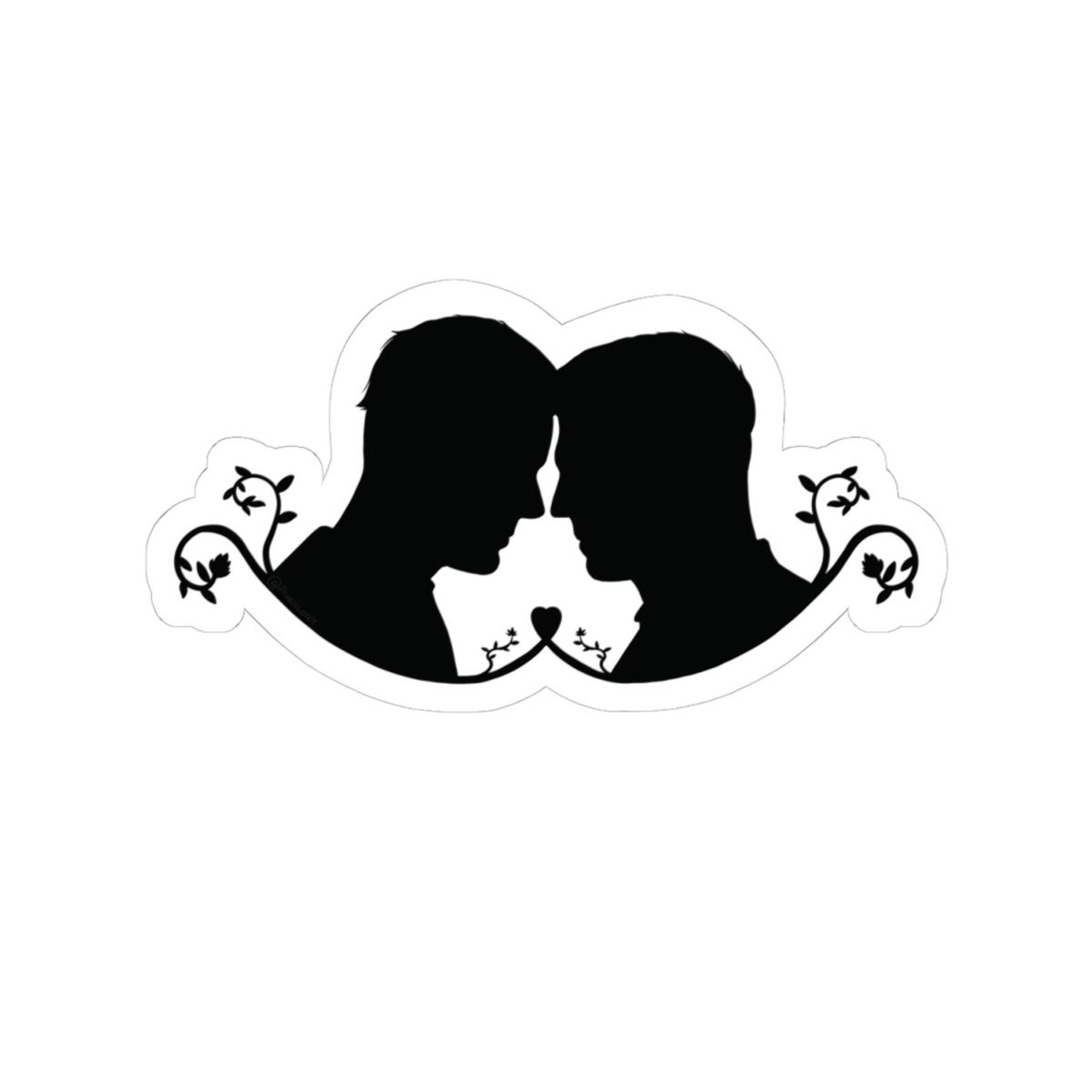 Hansry Kiss Cut Sticker, Henry and Hans, Kingdom Come Deliverance 2 ...