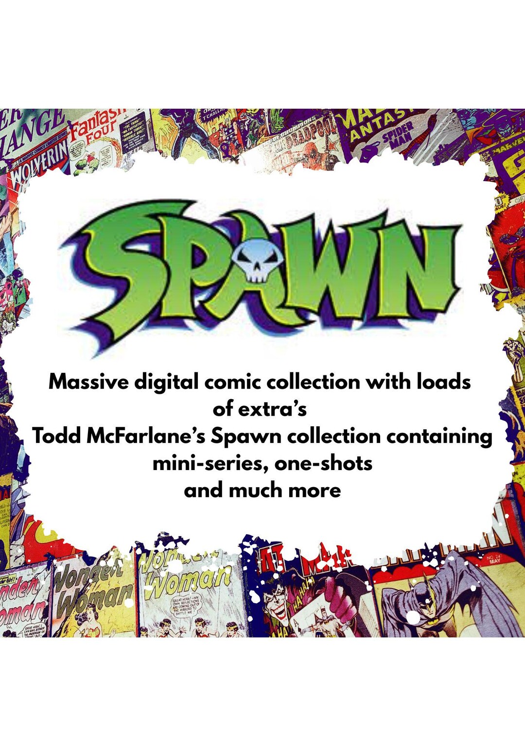 Spawn Digital Comic Collection With Instant One-click Download - Etsy