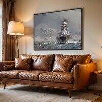 HMS Queen Elizabeth Poster - Naval Ship Print, Ship Art, Historic Ship ...