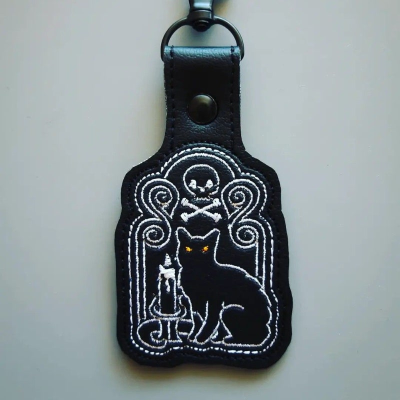 Witch Keychain - Etsy
