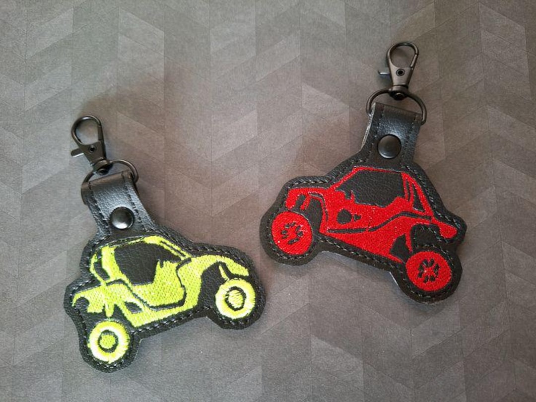 ATV SBS 4x4 Quad Embroidered Vinyl Keychain - Etsy