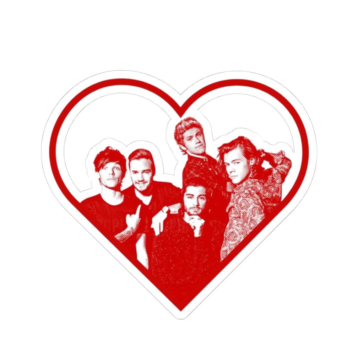 One Direction Sticker - Etsy