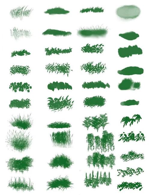 Ghibli Brush Pack for Procreate , Procreate Forest Brushes – Nature ...