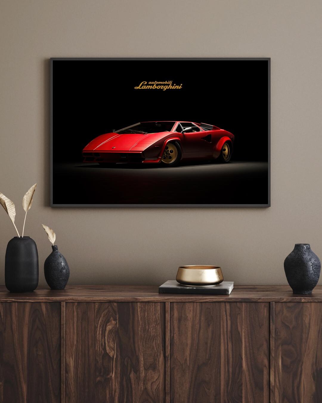 Lamborghini Countach Poster | Digital Download | Super Car Print ...