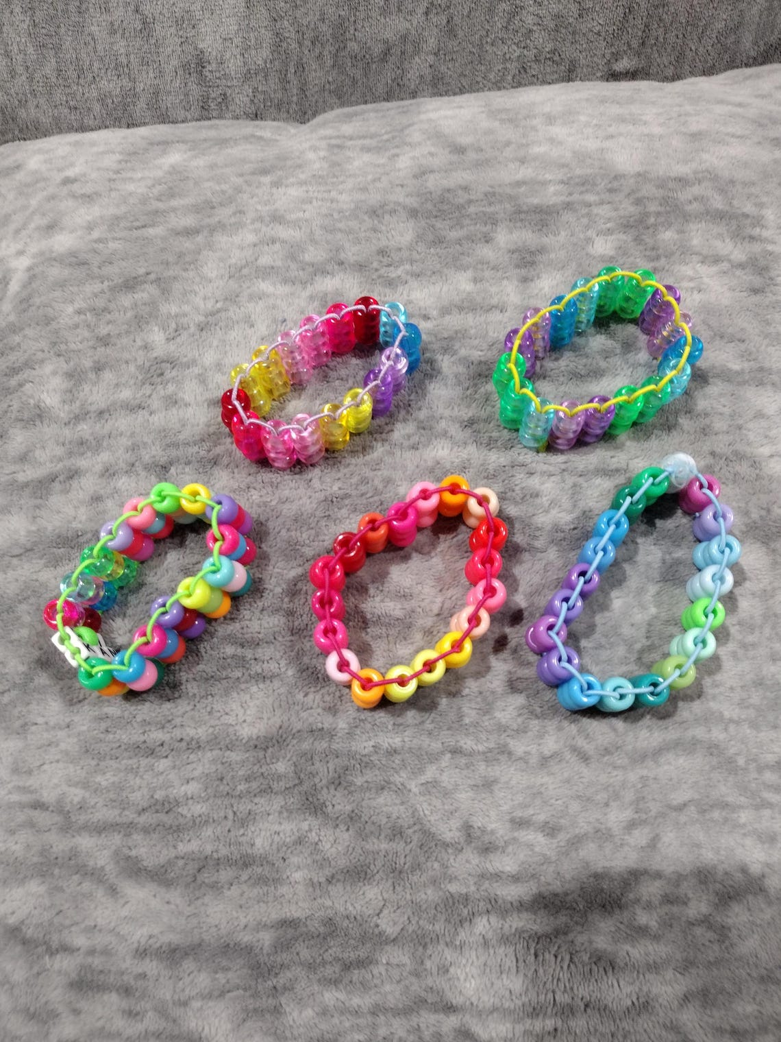 5 Kandi Ladder Bracelets - Etsy