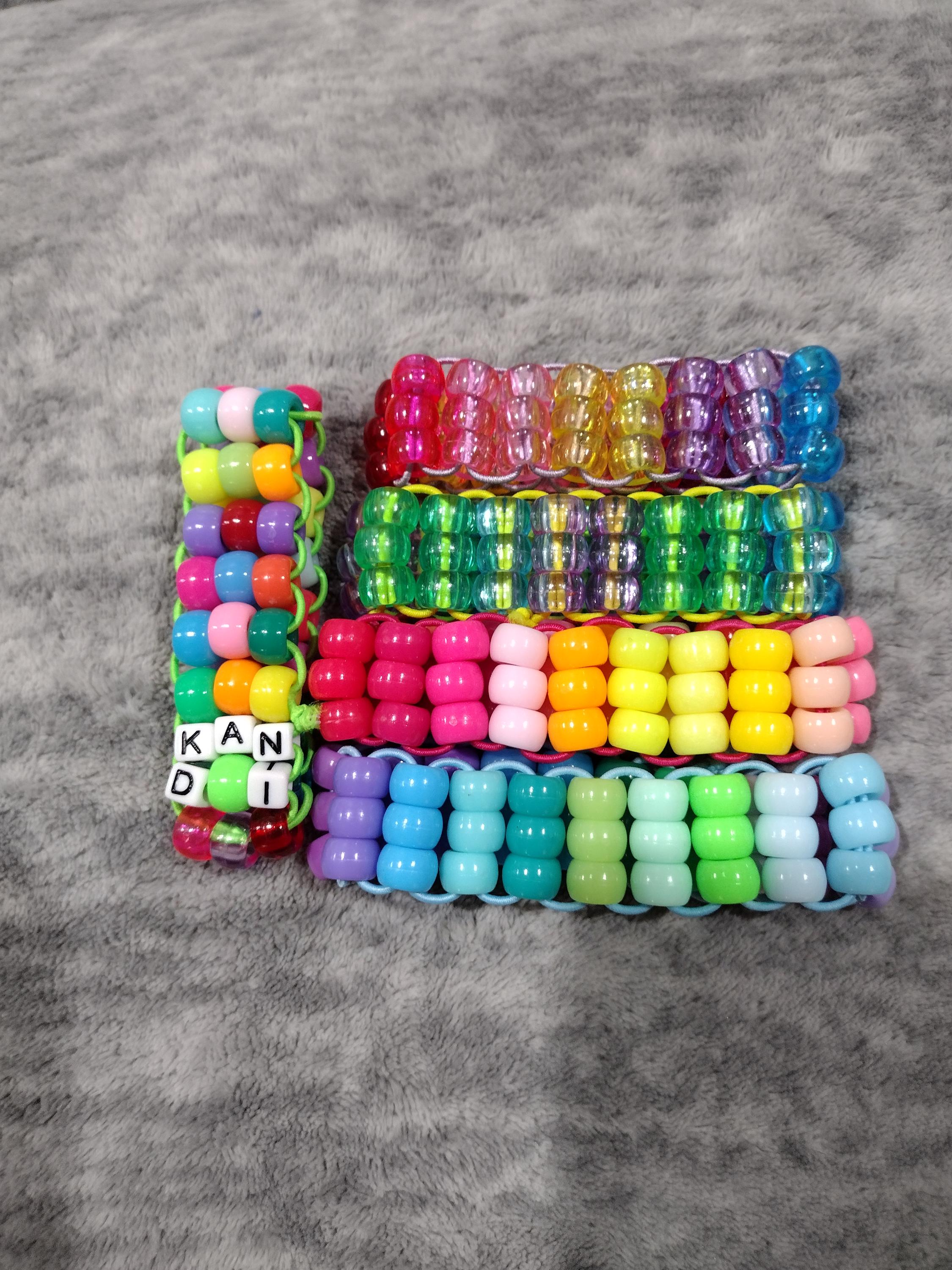 5 Kandi Ladder Bracelets - Etsy