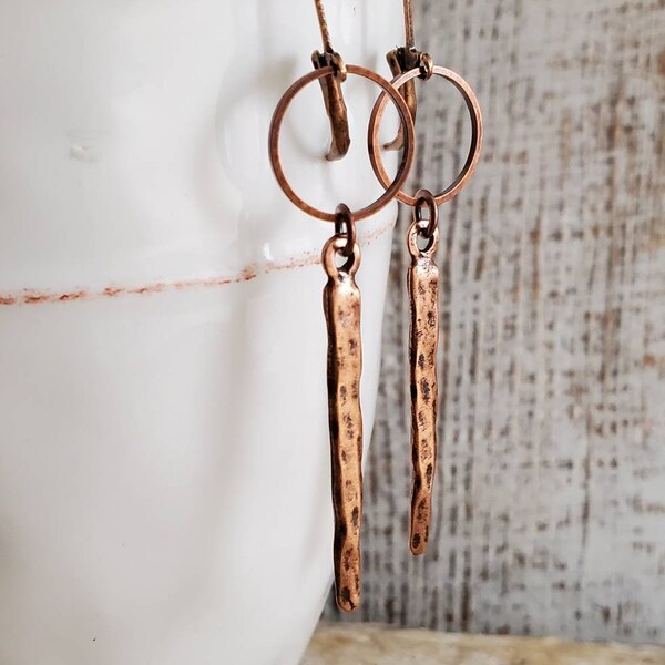 Rod Earrings - Etsy