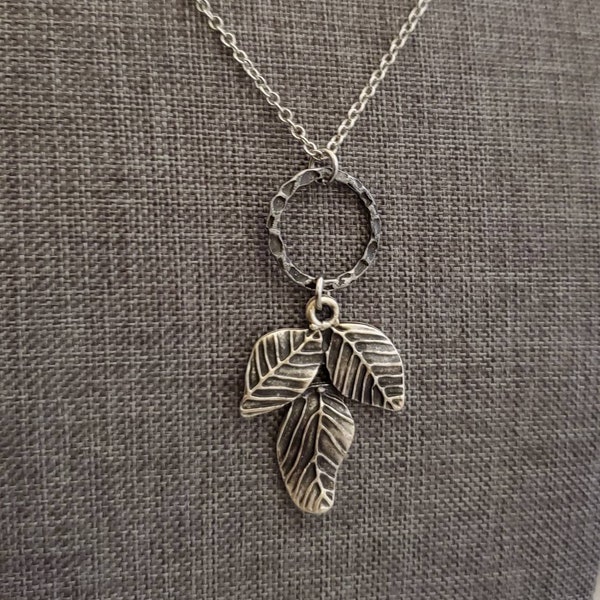 Long Silver Necklace - Etsy