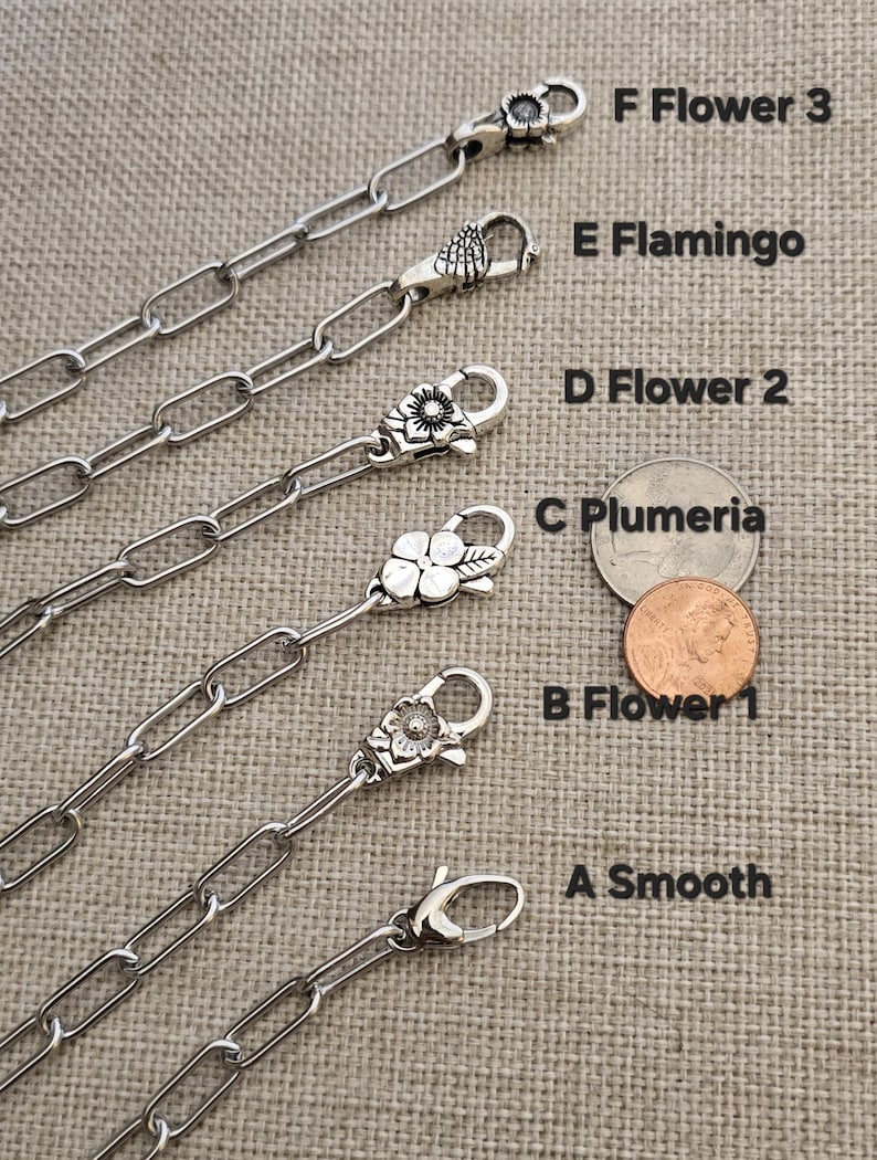 Stainless Steel Paperclip Chain Necklace or Bracelet: Interchangeable ...