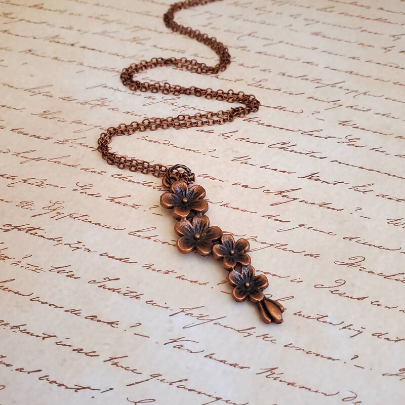 Copper Flowers - Etsy