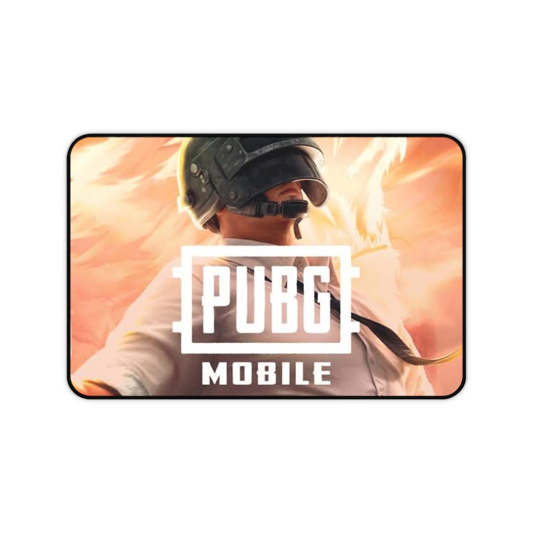 PUBG Mobile Gaming Desk Mat, Personalized Mouse Pad, Gamer Gift, Gaming ...
