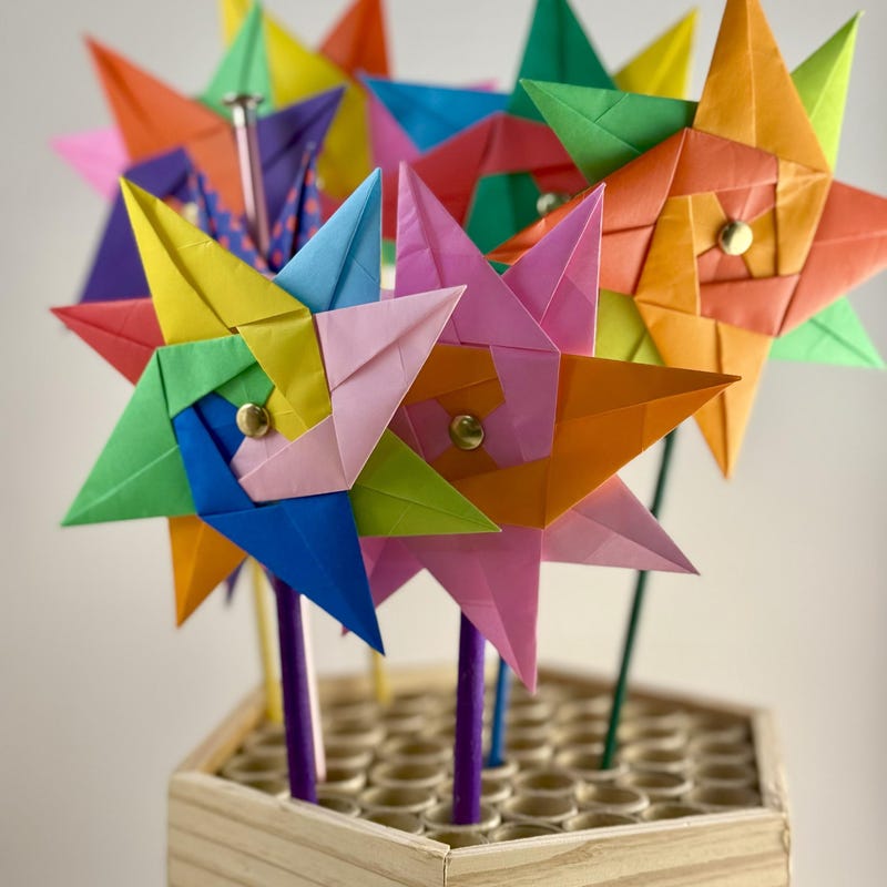 Paper Pinwheels - Etsy