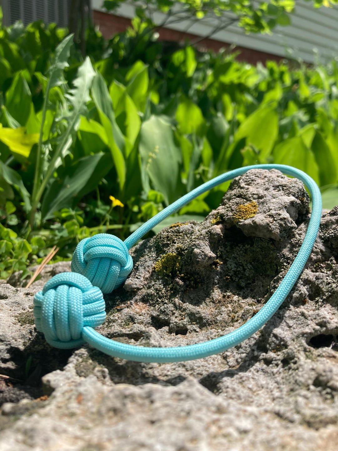 Glow in the Dark Double Monkey's Fist Knot | Paracord Accessory ...
