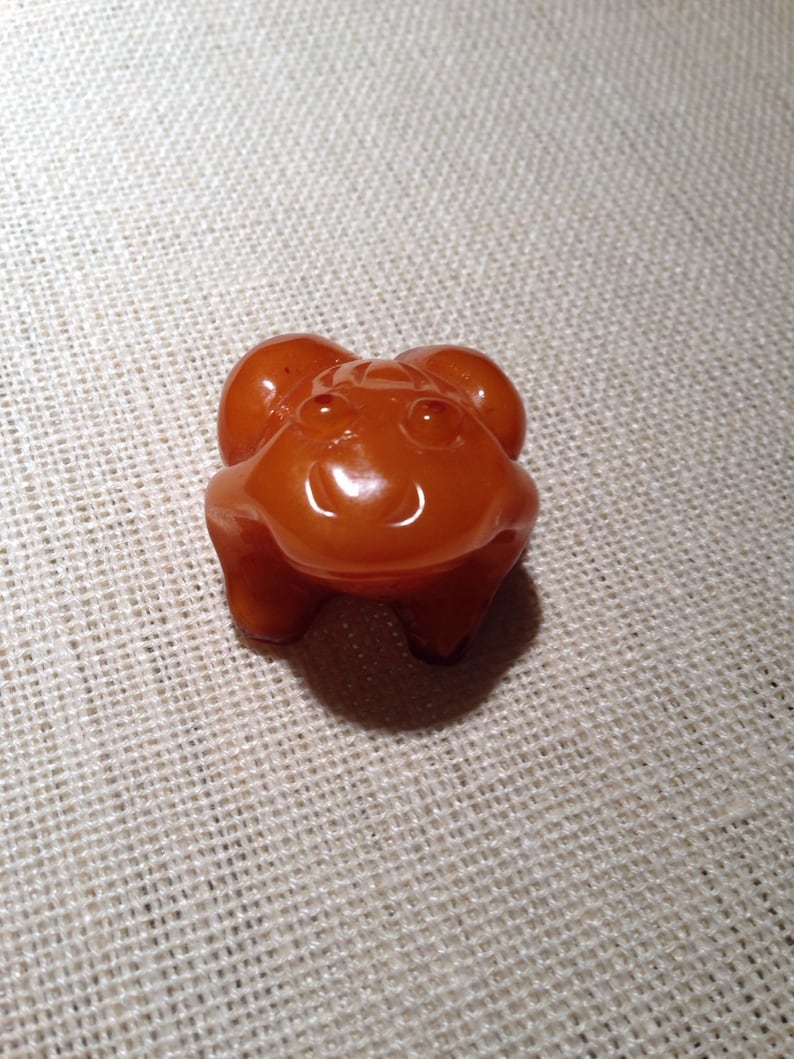 Antique Baltic Amber Frog - Etsy