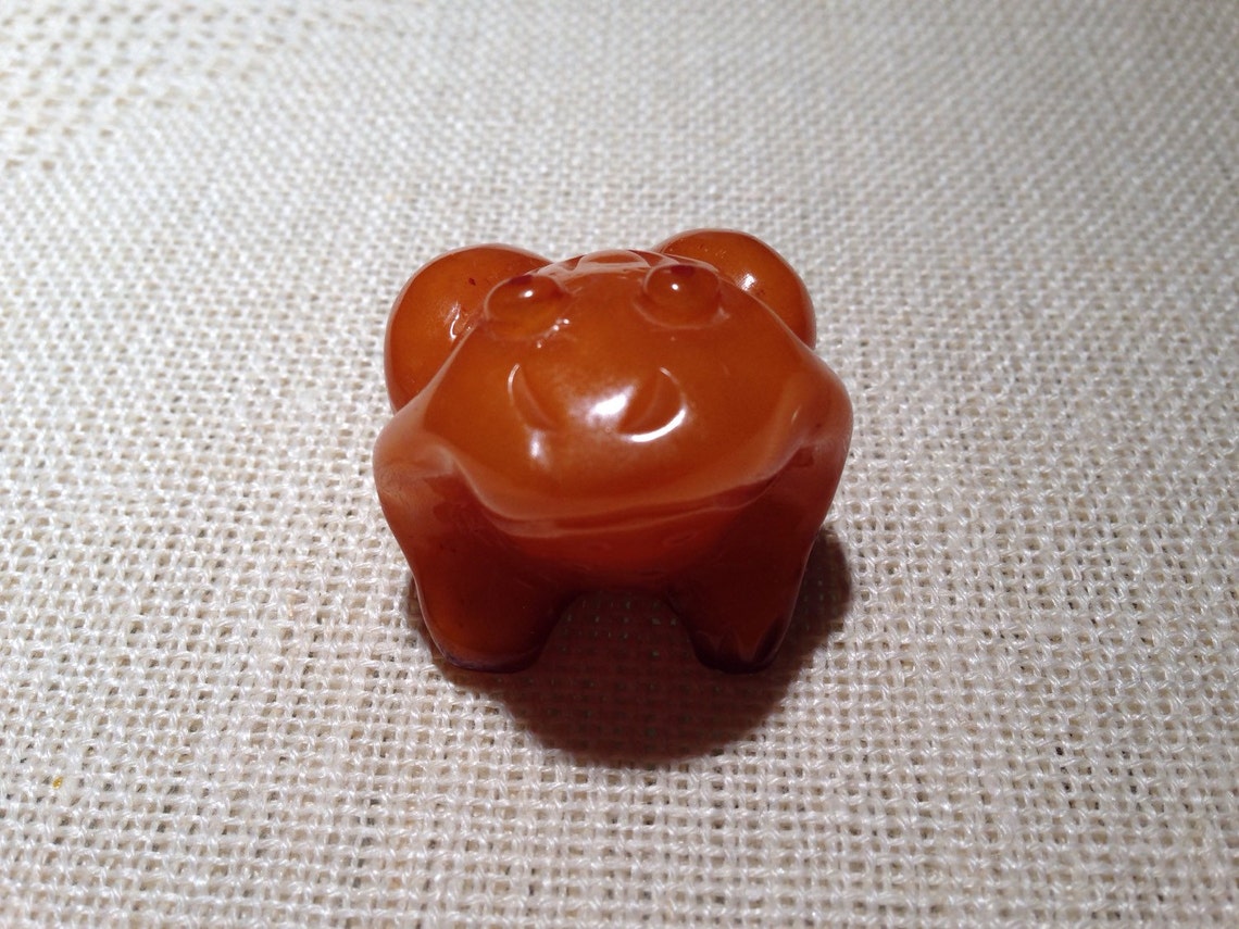 Antique Baltic Amber Frog - Etsy